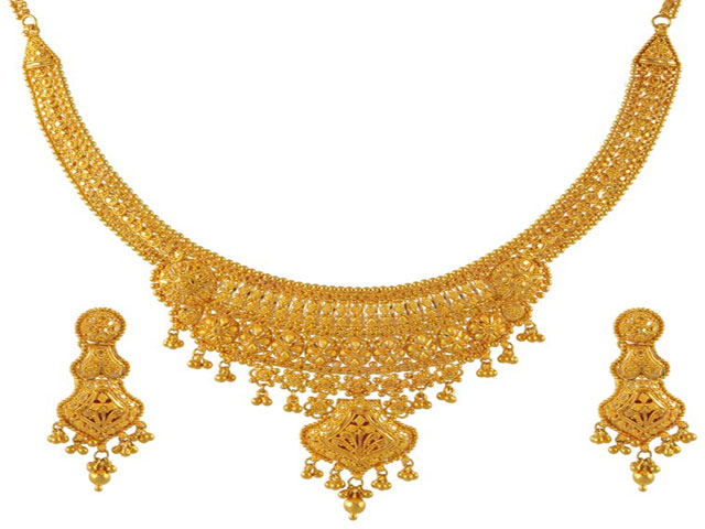 indian gold necklace designs