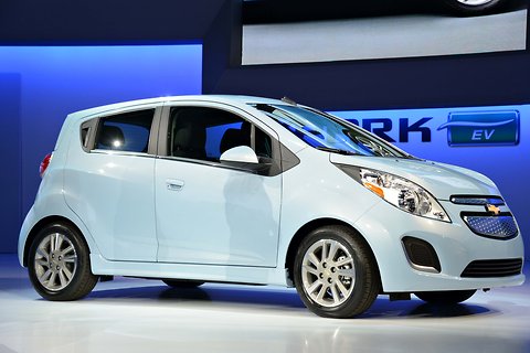 Hank Graff Chevrolet - Bay City: 2014 Chevy Spark EV Electric Range ...