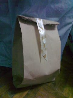 Teratak DIY: Sample Design for Brown Paper Bag