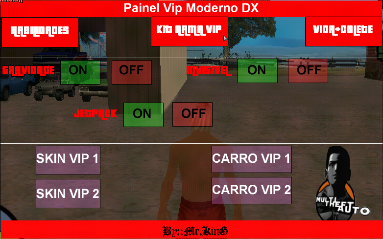 [MTA-PLAY] Painel VIP DX - MTA Brasil