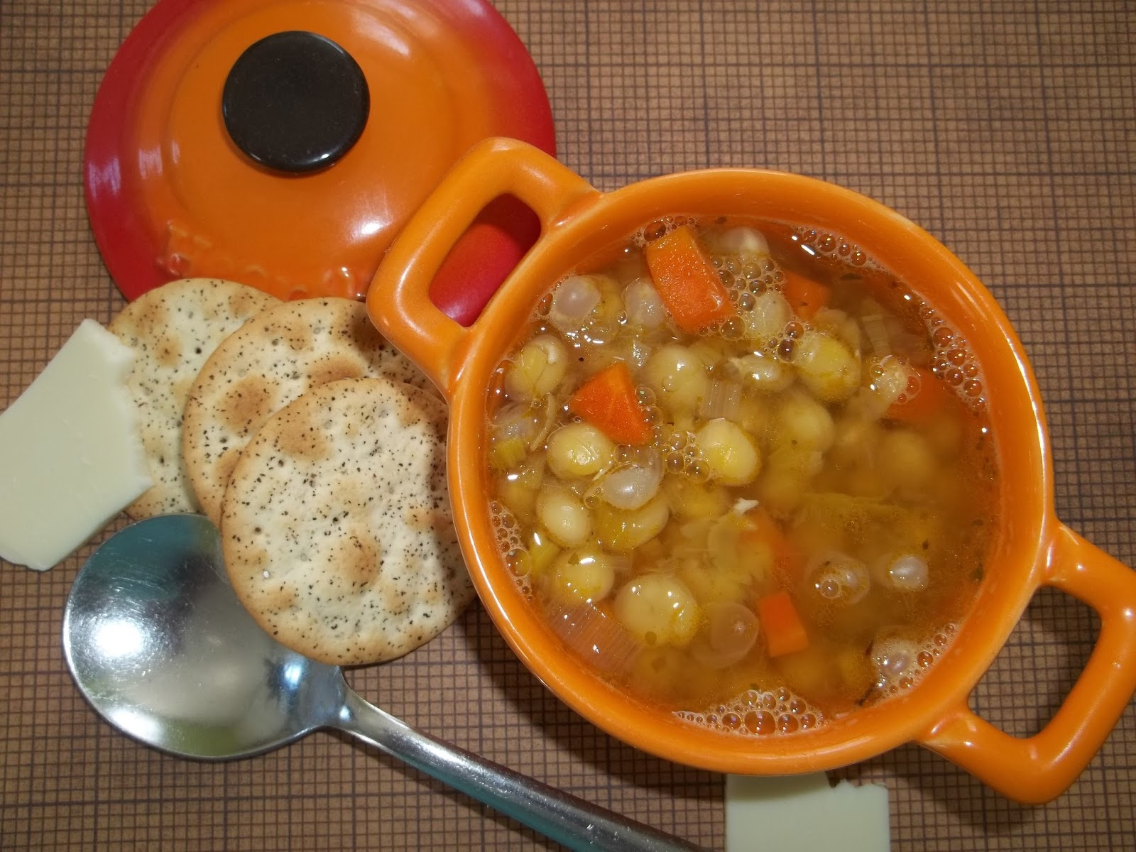 Dans la cuisine d'Hada: Soupe au pois