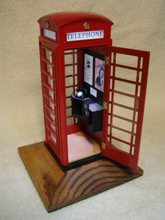 Scott's Workshop Notes: British Phone Box Model