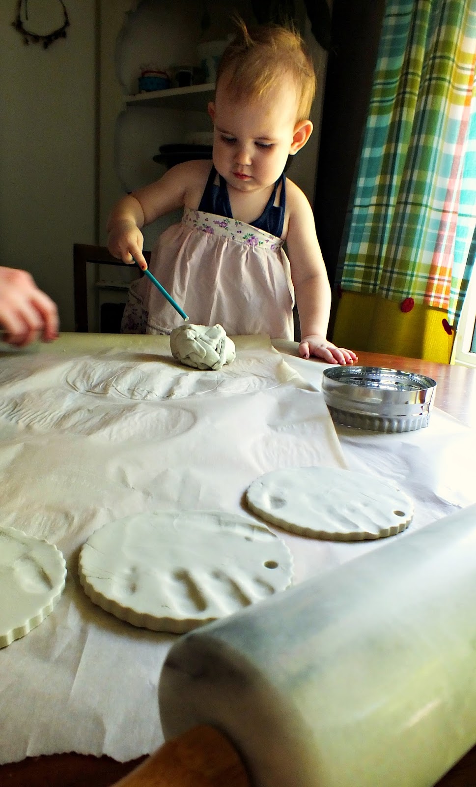 ...Make It With Me: Air Dry Clay Hand Prints