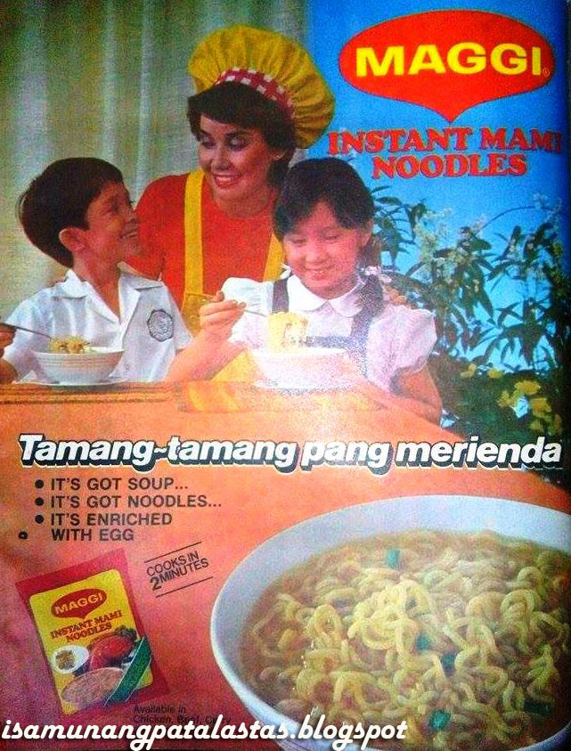 ISA MUNANG PATALASTAS: 68. Brand Icon: Nestle’s TITA MAGGI (MENCHU GENATO)