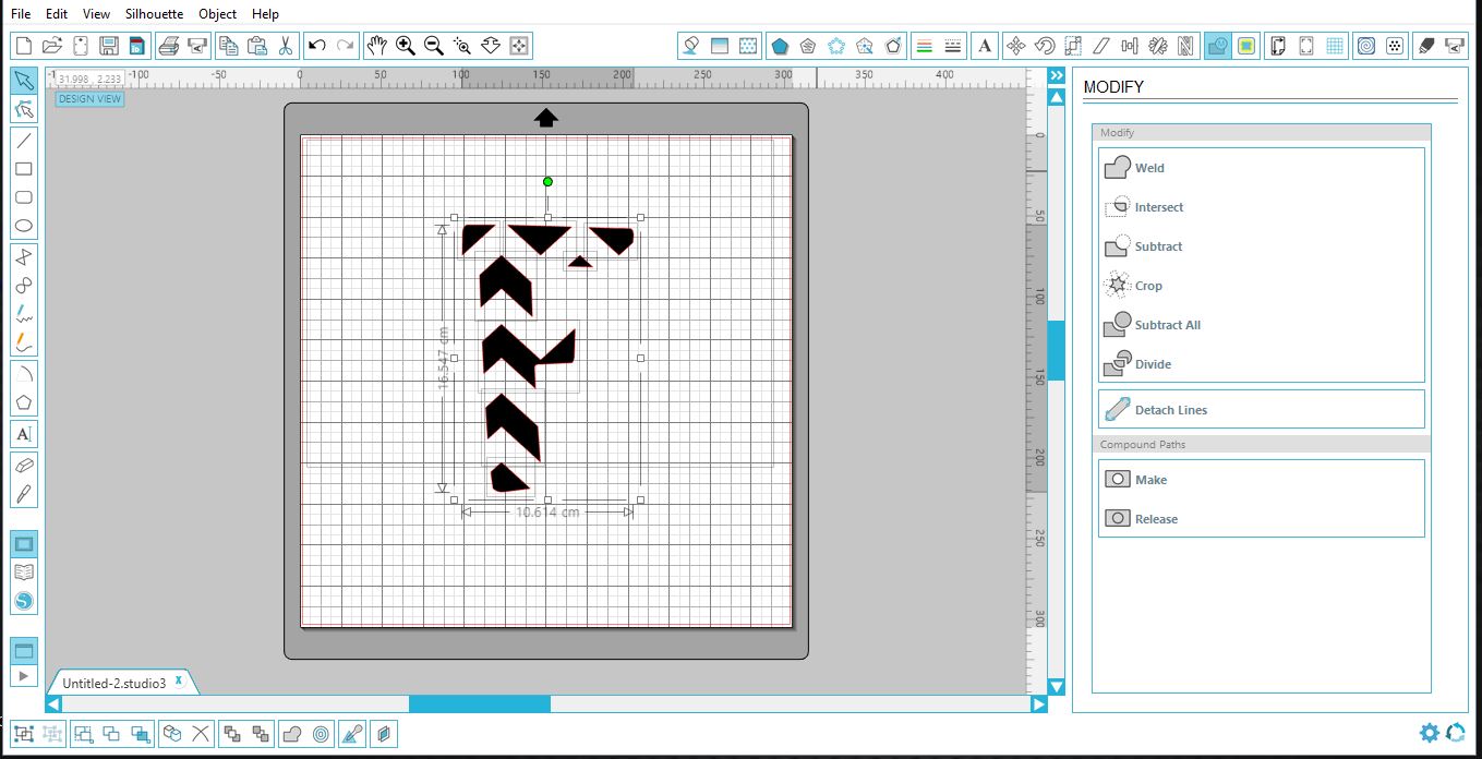 How to fill text with a cuttable pattern | Design Bundles