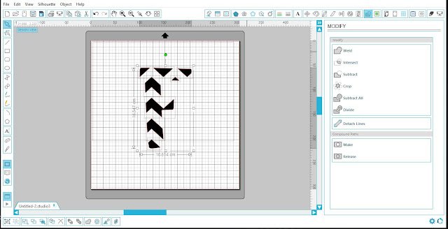 How to fill text with a cuttable pattern | Design Bundles