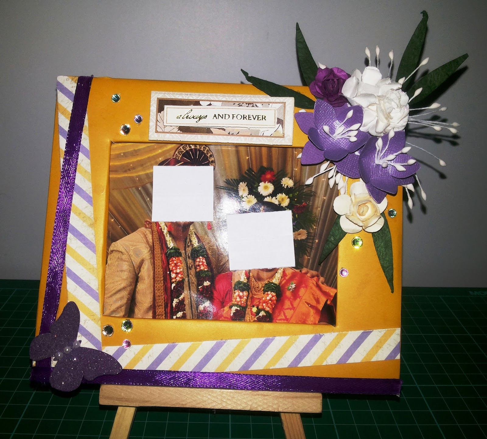 VREnchanted Color, Craft & more....: Mountboard/Cardboard Photo frames
