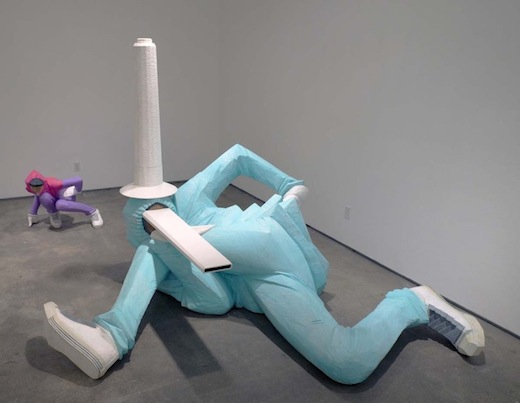 Taku Obata's wooden sculptures celebrate b-boy subculture