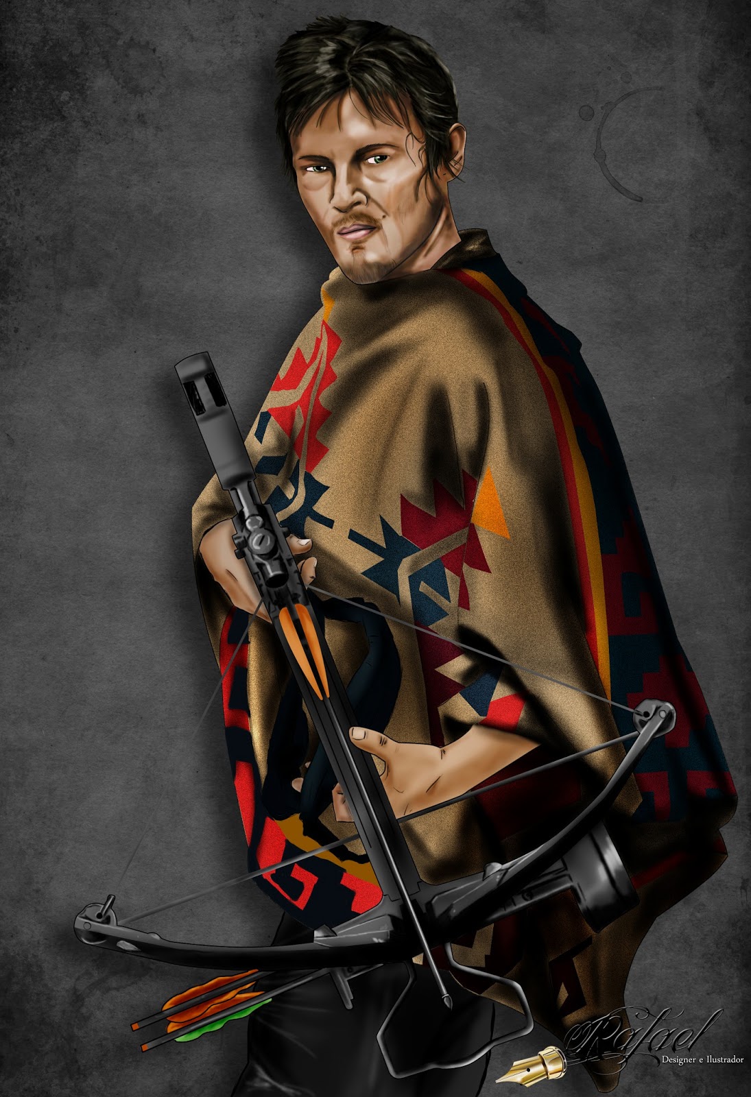 Rafael Designer: Ilustração Digital: Daryl Dixon