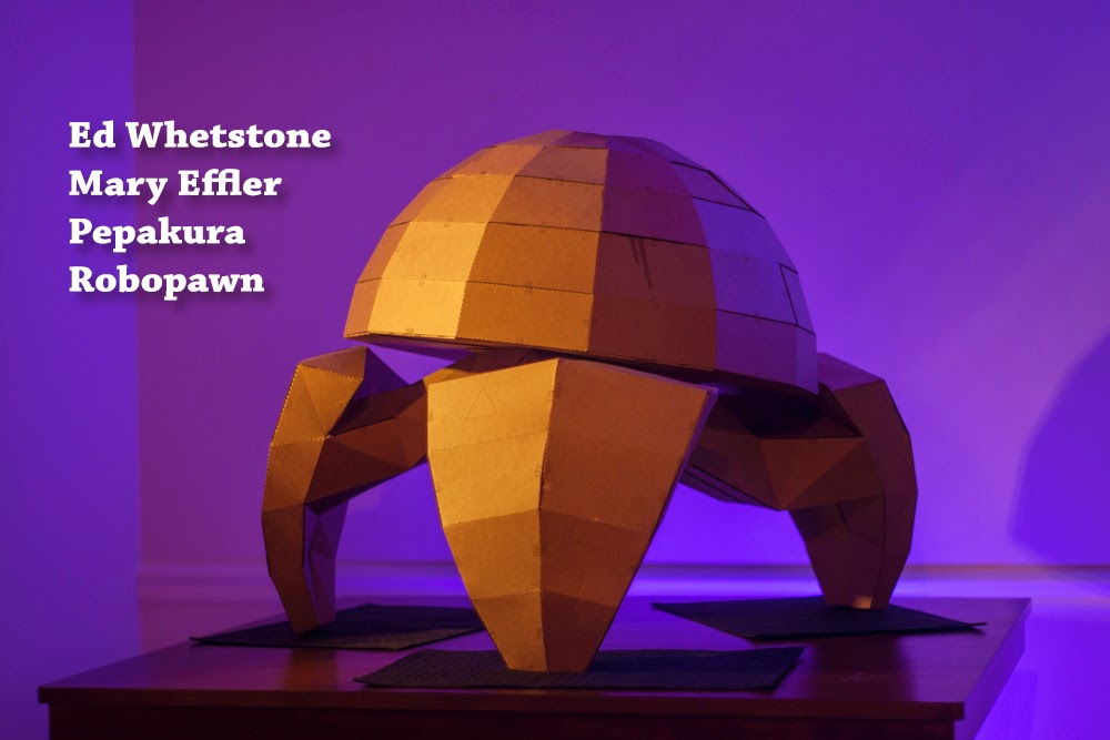 ATEC-FAB UTDallas : Ed Whetstone and Mary Effler: Project 8, Pepakura ...