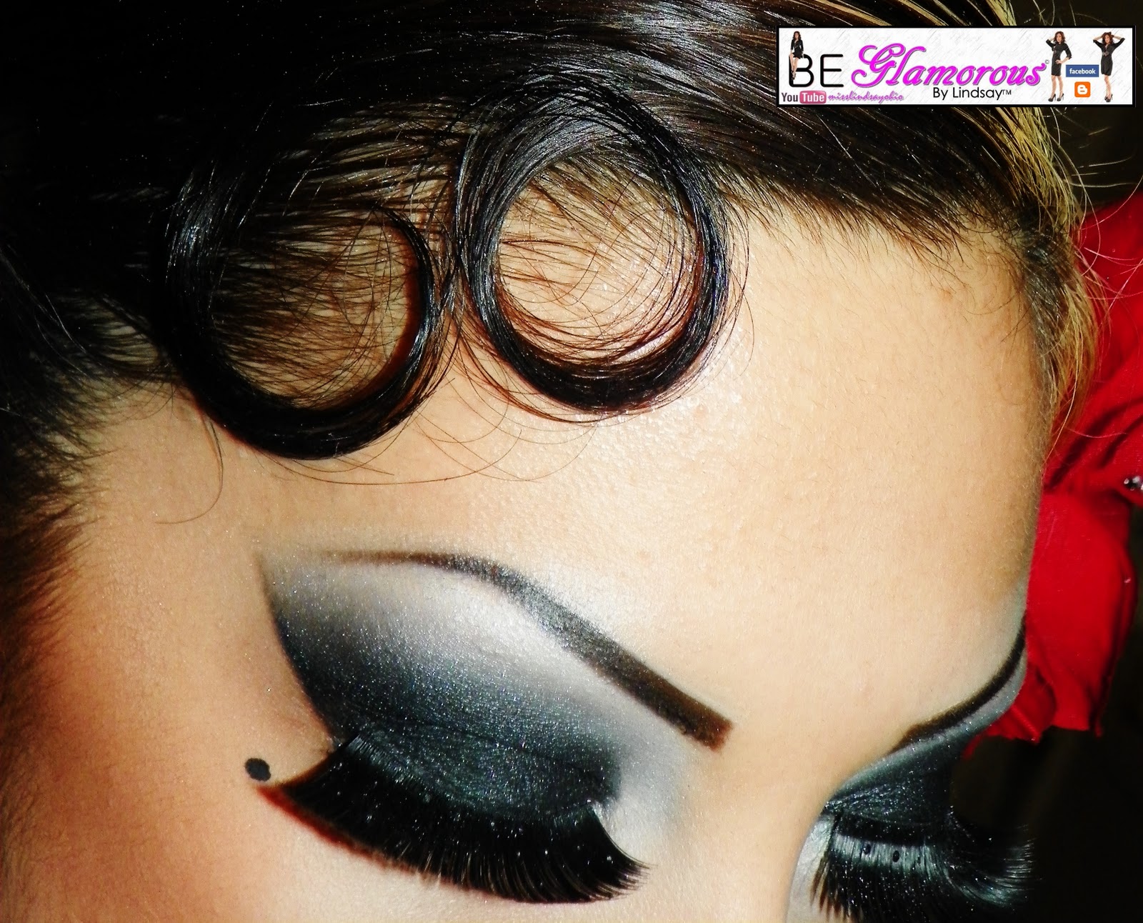 Be Glamorous By Lindsay: Spanish Salsa Girl Hair and Makeup Halloween ...