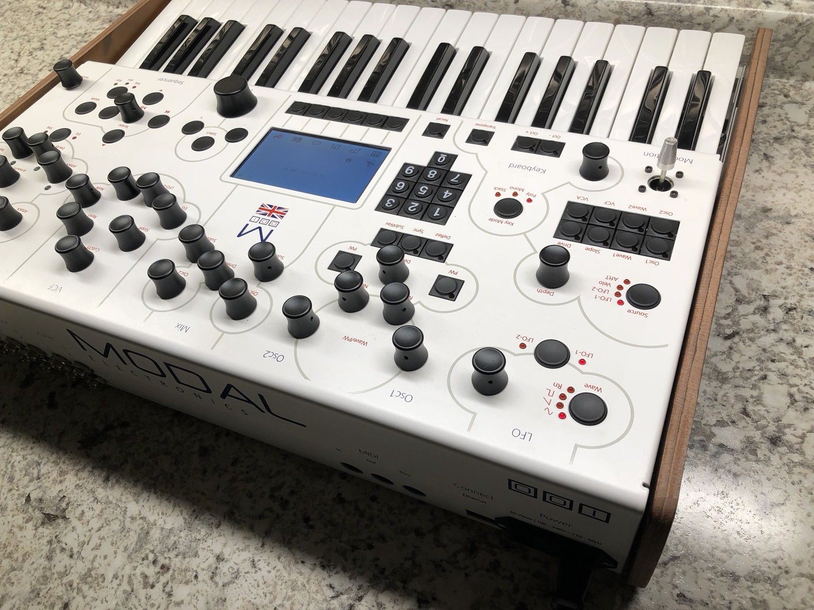 MATRIXSYNTH: Modal 001 4 CV Outputs Fatar Keybed Duophonic Synthesizer