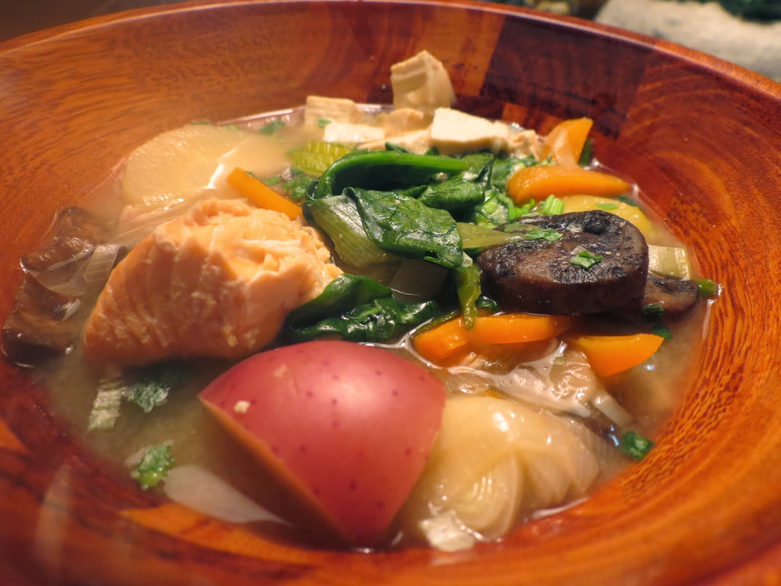 That Dang Cook: 石狩鍋 - Ishikari Nabe (Miso Winter Stew)