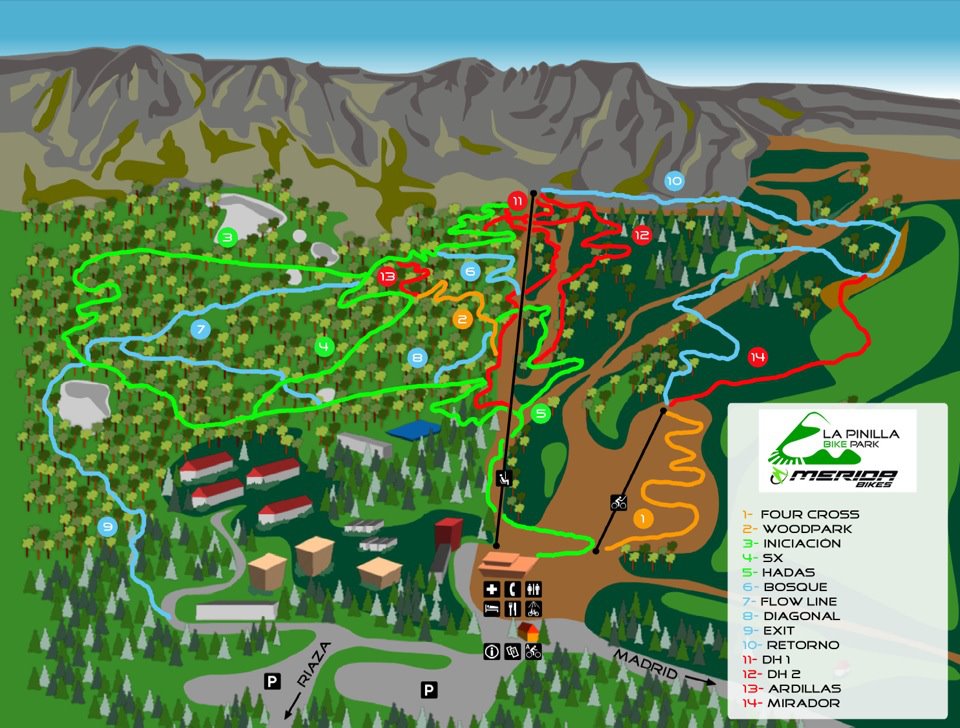Rutas Mountain Bike desde Las Rozas: La Pinilla, Bike Park