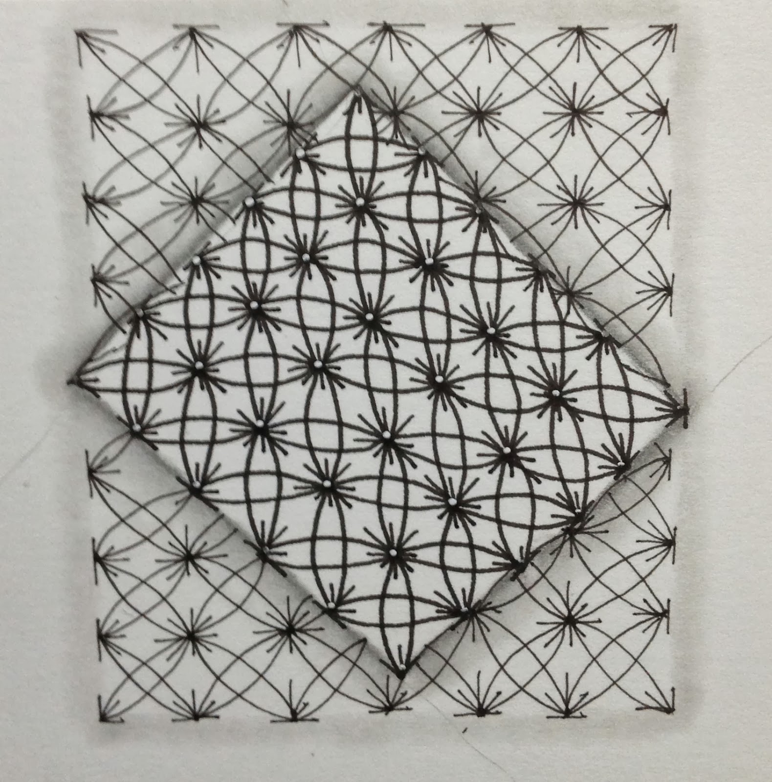 Tickled To Tangle: "It's a String Thing" #7 Tiles