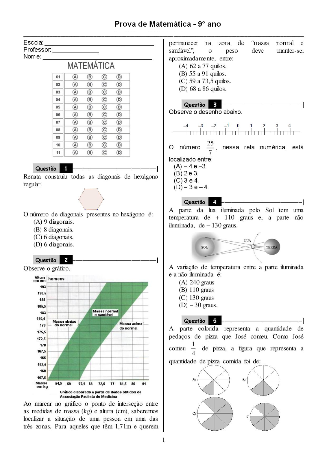 Conteudo 9 Ano Matematica - EDUCA