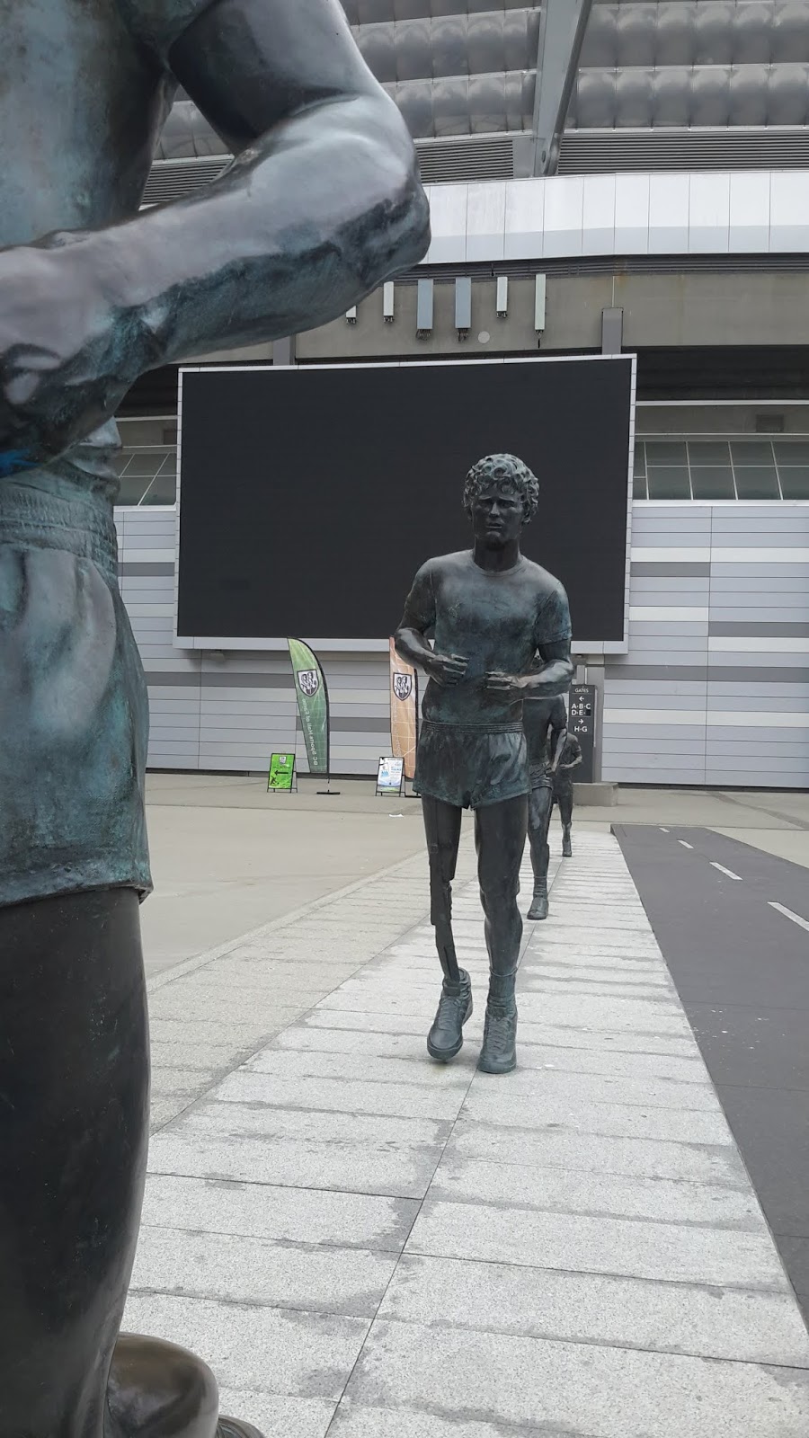 Terry Fox Memorial in Vancouver