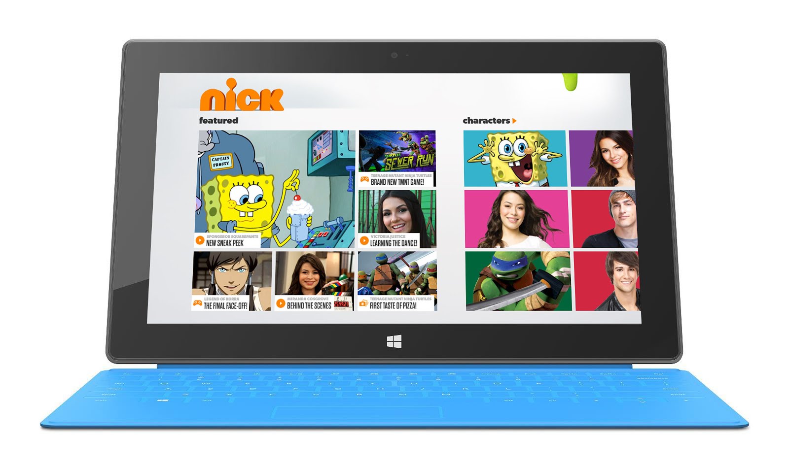 NickALive!: Nickelodeon Releases App For Windows 8