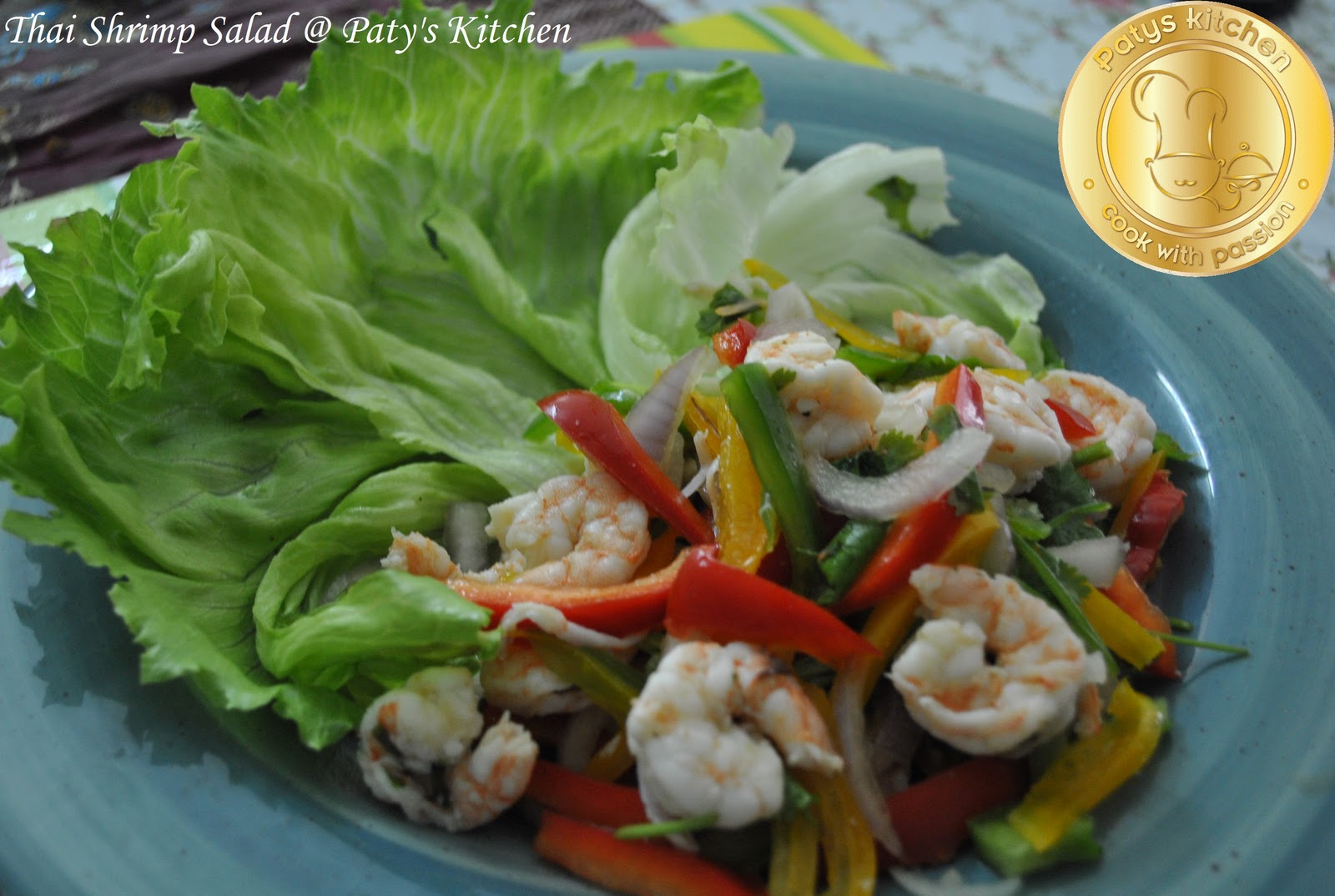 PATYSKITCHEN: THAI SHRIMP SALAD / SALAD AKA KERABU UDANG THAI