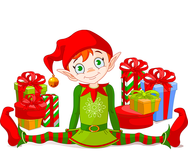 Elf with Gifts | Symbols & Emoticons