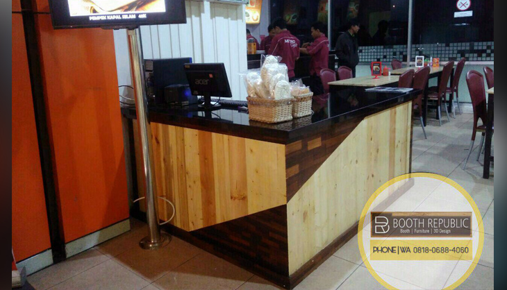 Meja Kasir - Booth Republic