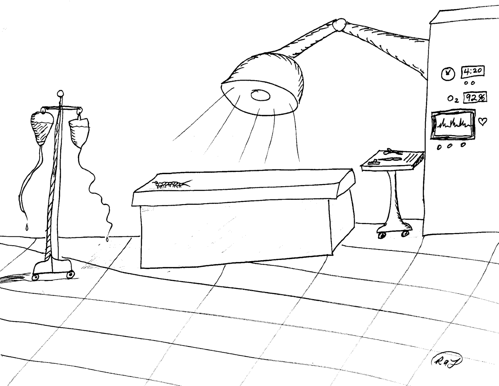 Robin's Great Coloring Pages: Harry Potter faces the Boggart