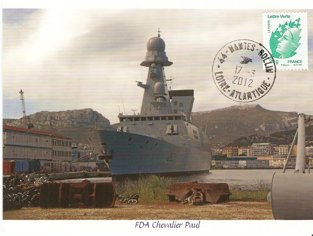 La Marcophilie navale: Chevalier Paul à Nantes