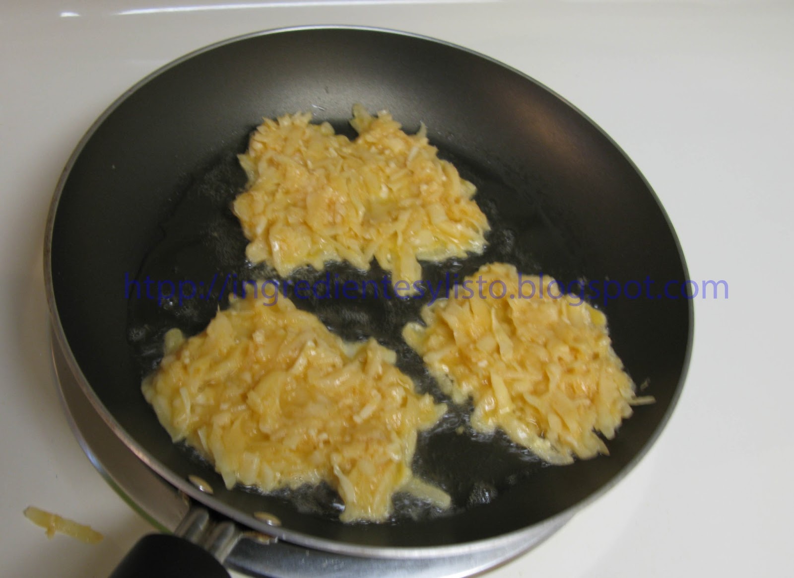 Ingredientes y ¡Listo!: Tortitas de Papa Rallada