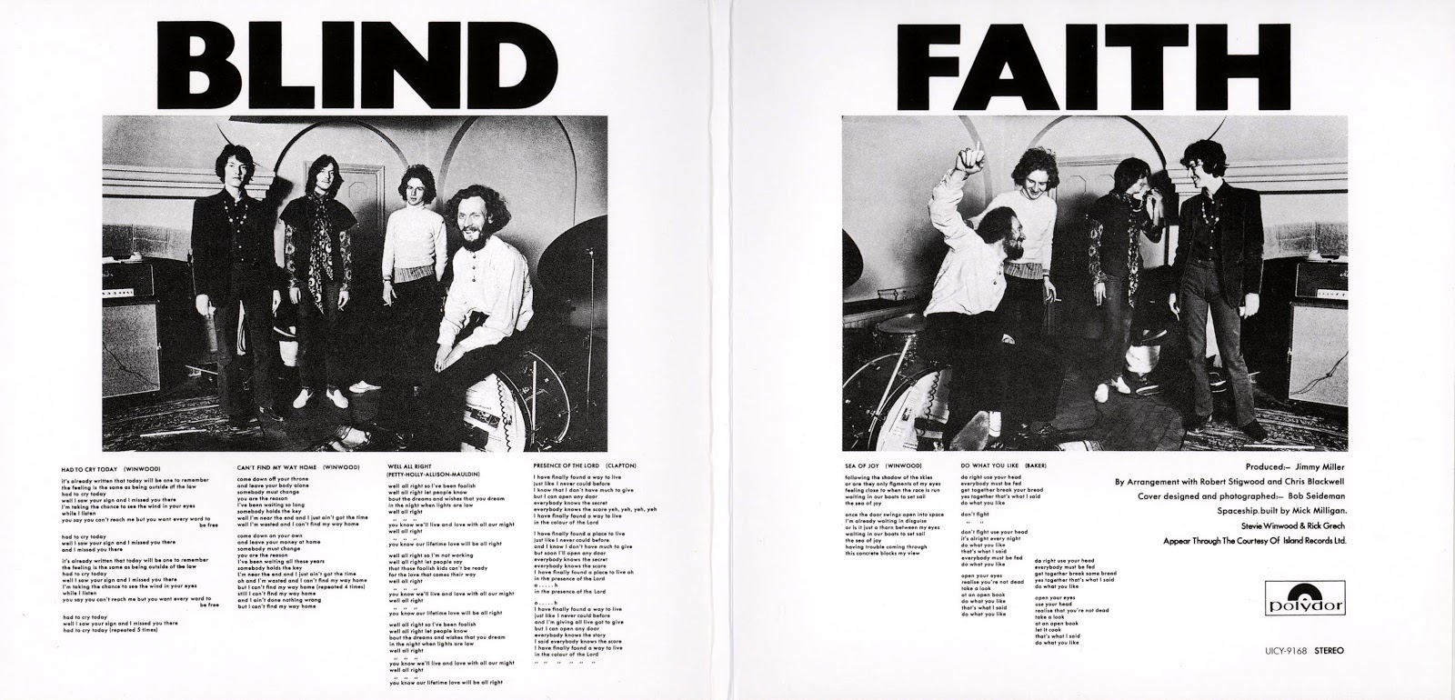 juicyjaila: Blind Faith - Selftitled (Great Classic Album UK 1969)