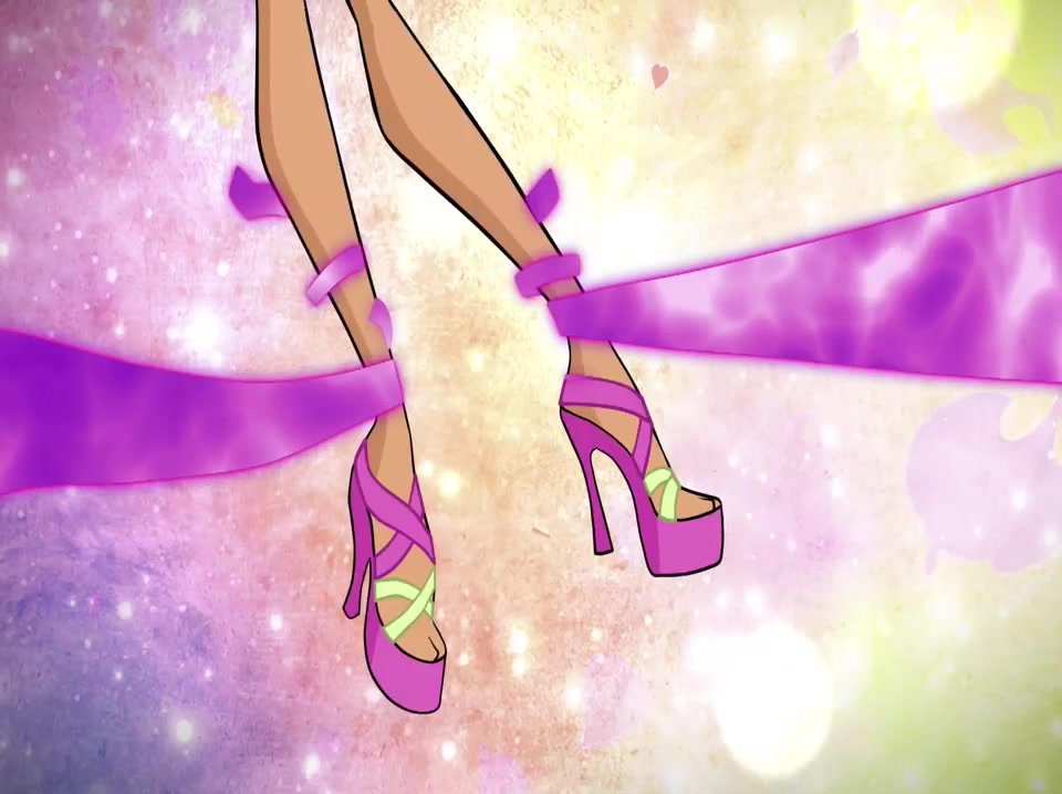 Imágenes de la transformación Flora Harmonix HD - Winx Club All