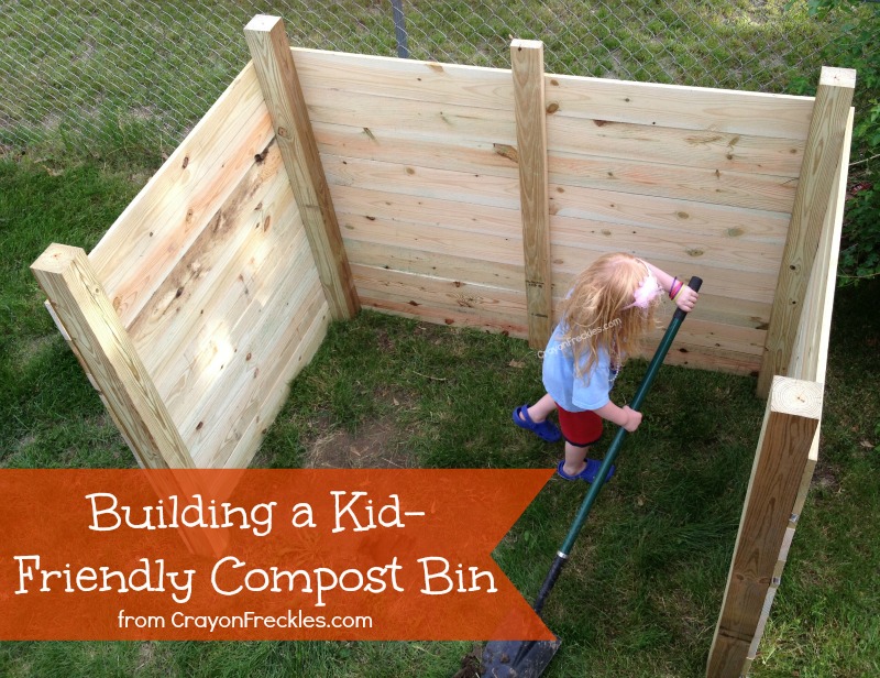 Plans for a DIY Compost Bin with Kids - Do Play Learn