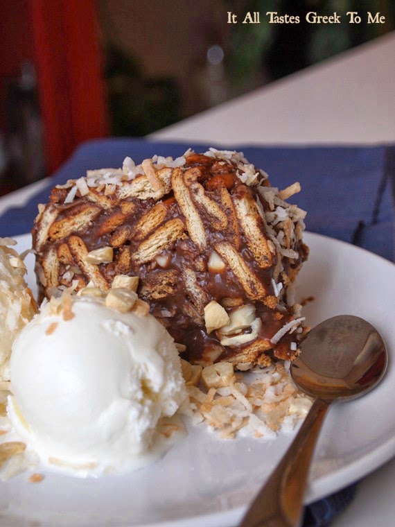 It All Tastes Greek To Me: Chocolate Salami (Kormos) with Roasted ...