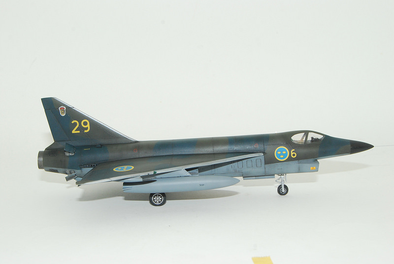 The Art of Styrene - Björns modeller: Saab A 36, Broplan 1/72 (2017)