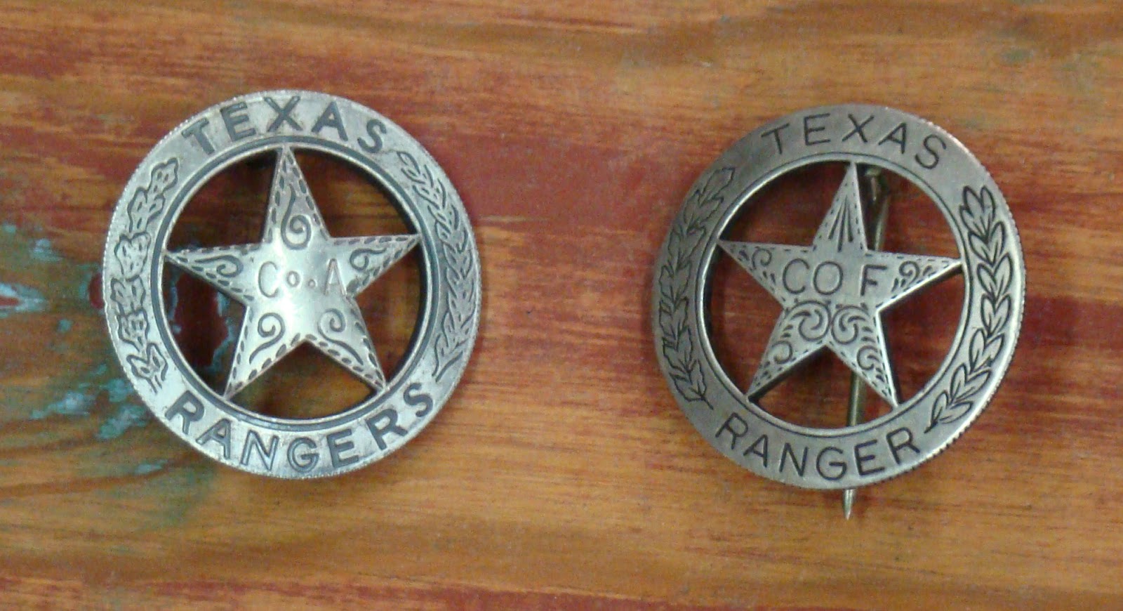 the NAVASOTA CURRENT: Texas Ranger Badges... and those that want to be