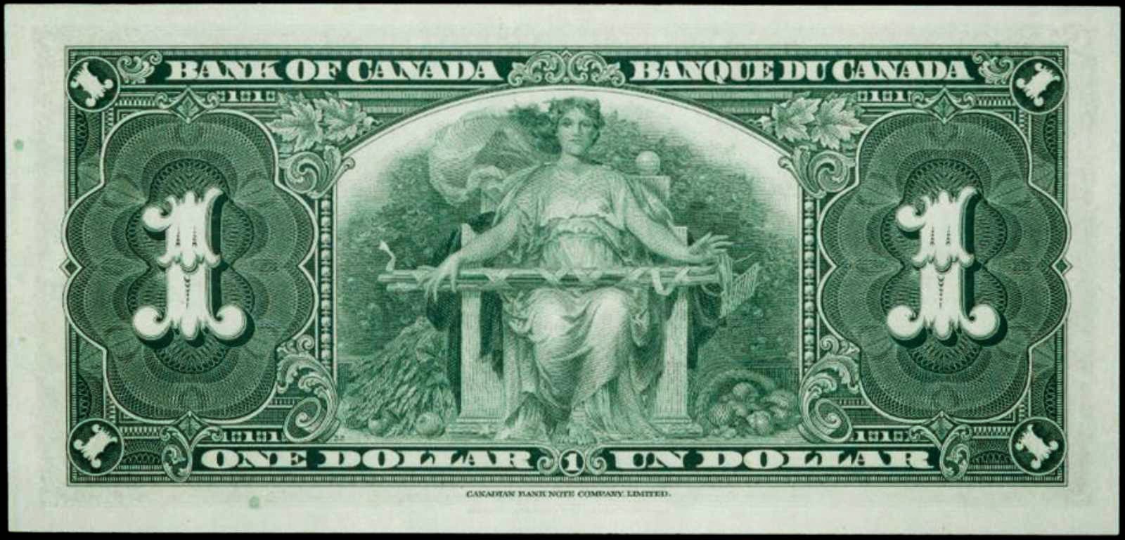 Bank of Canada 1937 One Dollar Bill|World Banknotes & Coins Pictures ...