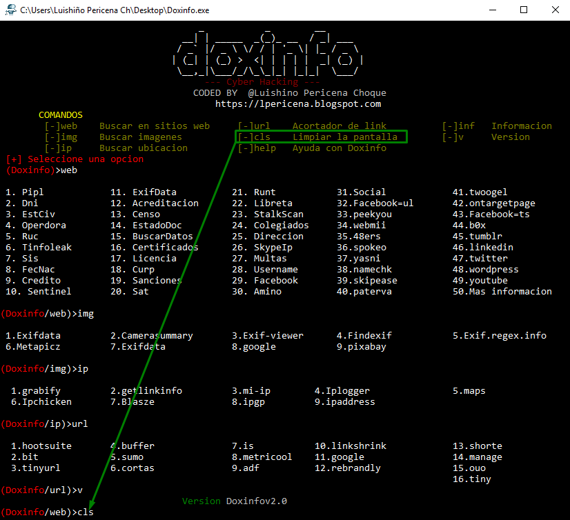 GitHub - Pericena/Doxinfo: Doxing is the process of obtaining information about a person through ...