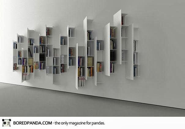 Inside & Out Interiors: Crazy Bookshelf Ideas