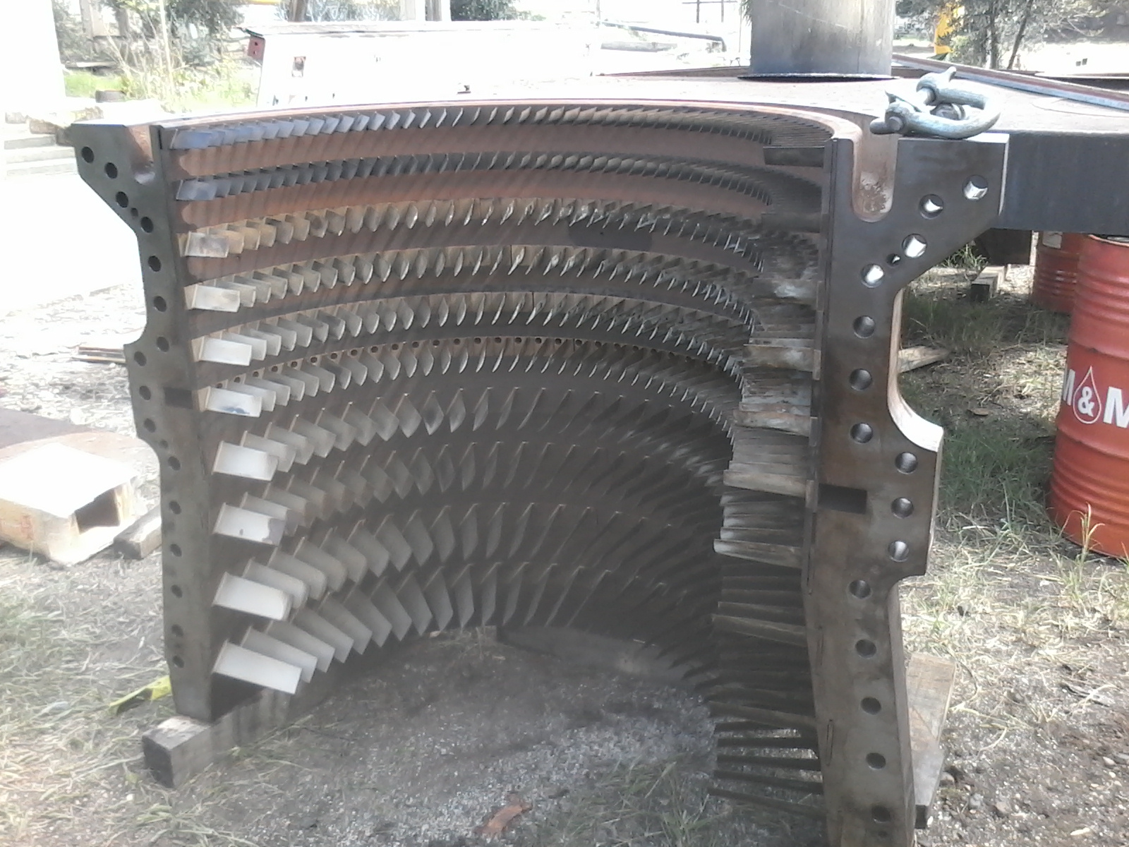 STATIONARY AND ROTARY BLADES STAGES OF GAS TURBINE COMPRESSOR (Hitachi ...