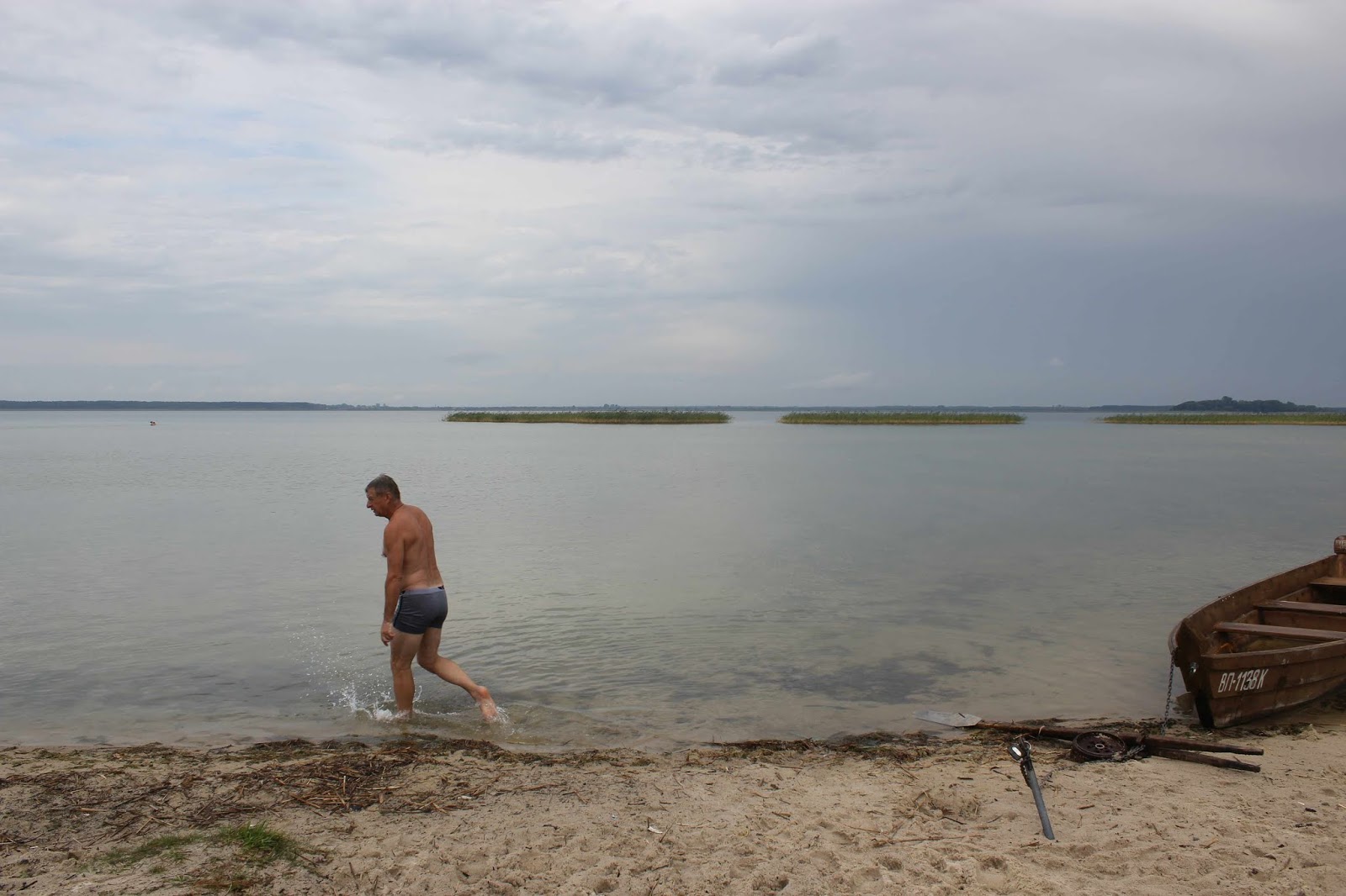 W kajaku, rowerem lub pieszo.: sierpnia 2018