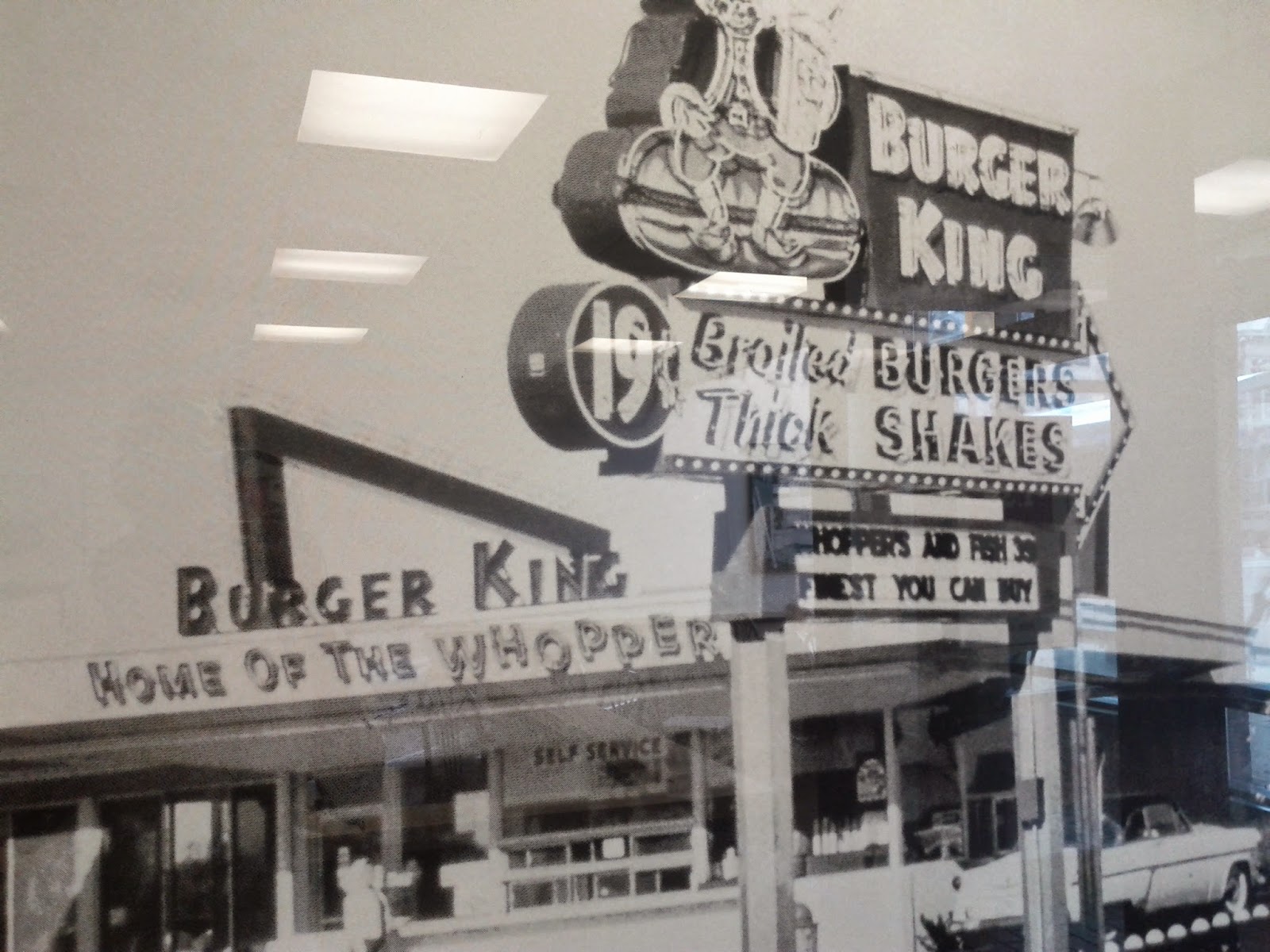 Toronto things: Burger King classic old school picture
