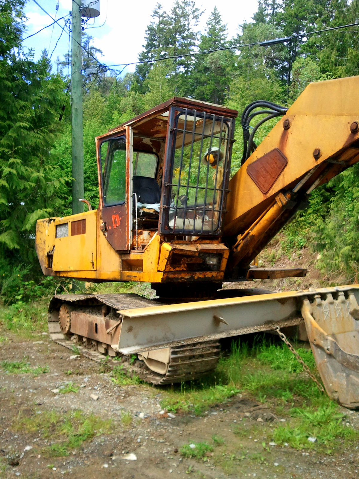 McLaren MP4-12C: Old JCB Excavator....and the stories to go with it