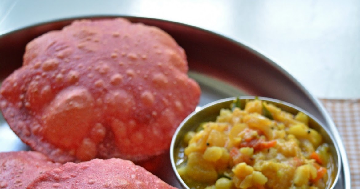Cook like Priya: Beetroot Poori | How to make Beetroot Poori