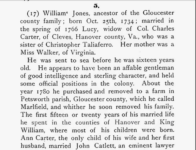 Jeannette's take on life: THE GENEALOGY OF CAPTAIN ROGER JONES 1625 ...