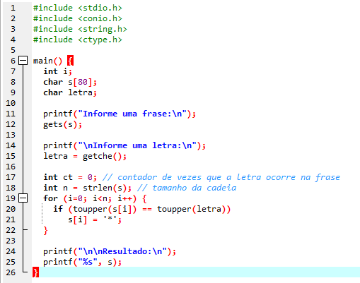 Aprender Programar em C++: 12 de 24 Exercícios Propostos: Tipo cadeia ...