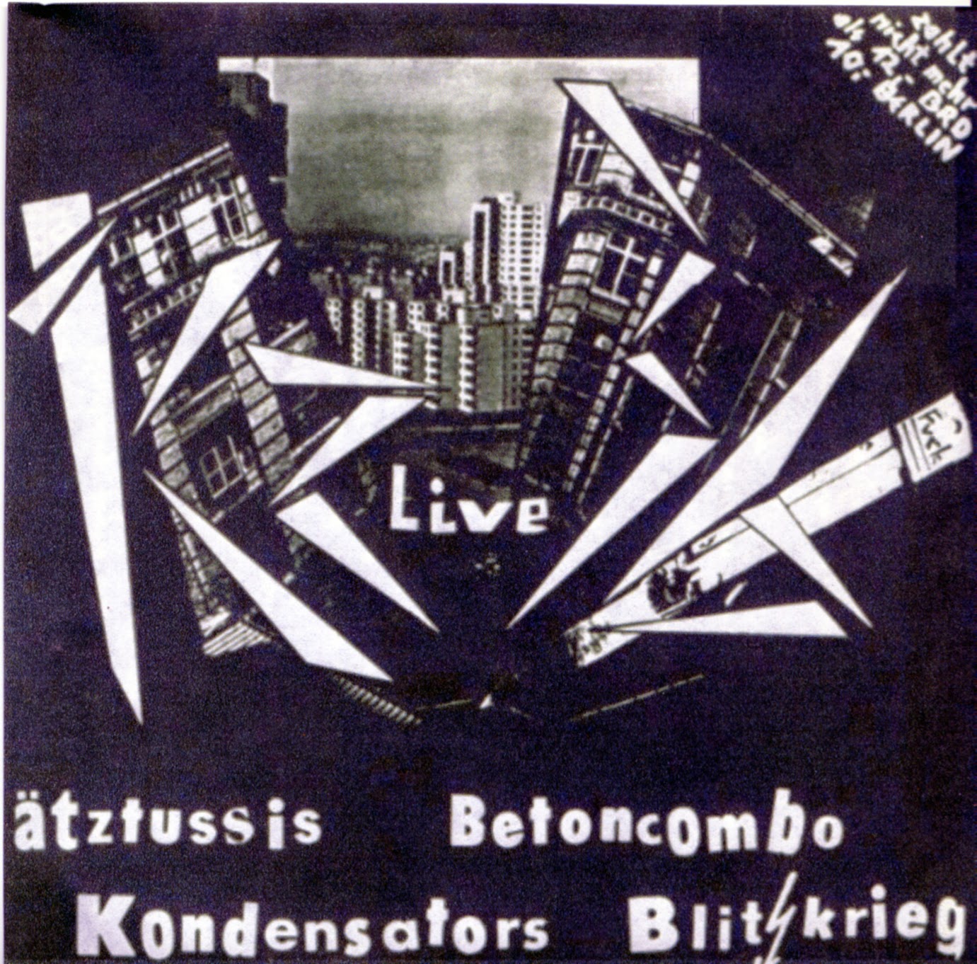 Tape Attack: Beton Combo - Live Im KZ36 Berlin 03.05.1980