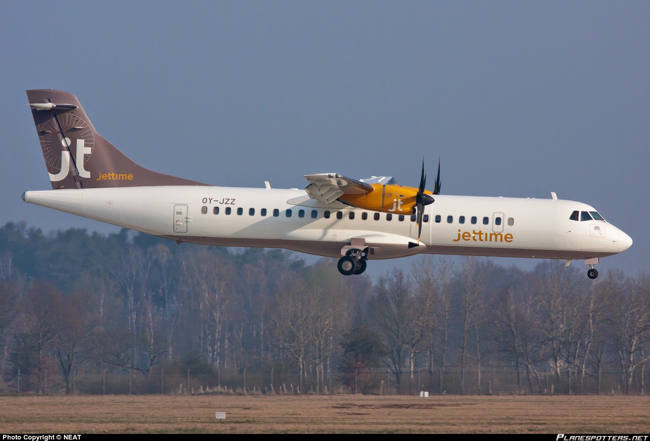 Aviation Safety Lifeson: Aerolineas: Jet Time (Dinamarca)