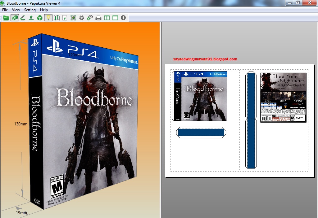 Our World: Papercraft Cover Playstation 4