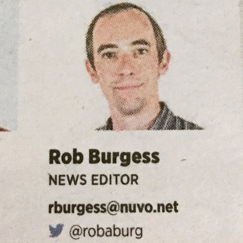 This Burgess: Rob Burgess - NUVO - Article List