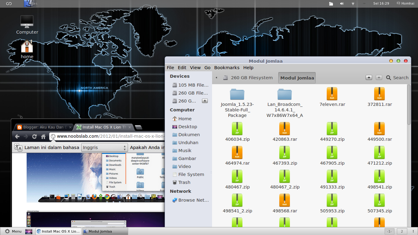 TerpiluK: Install Mac OS Theme X LIon di Ubuntu 11.10 / Linux Mint 12