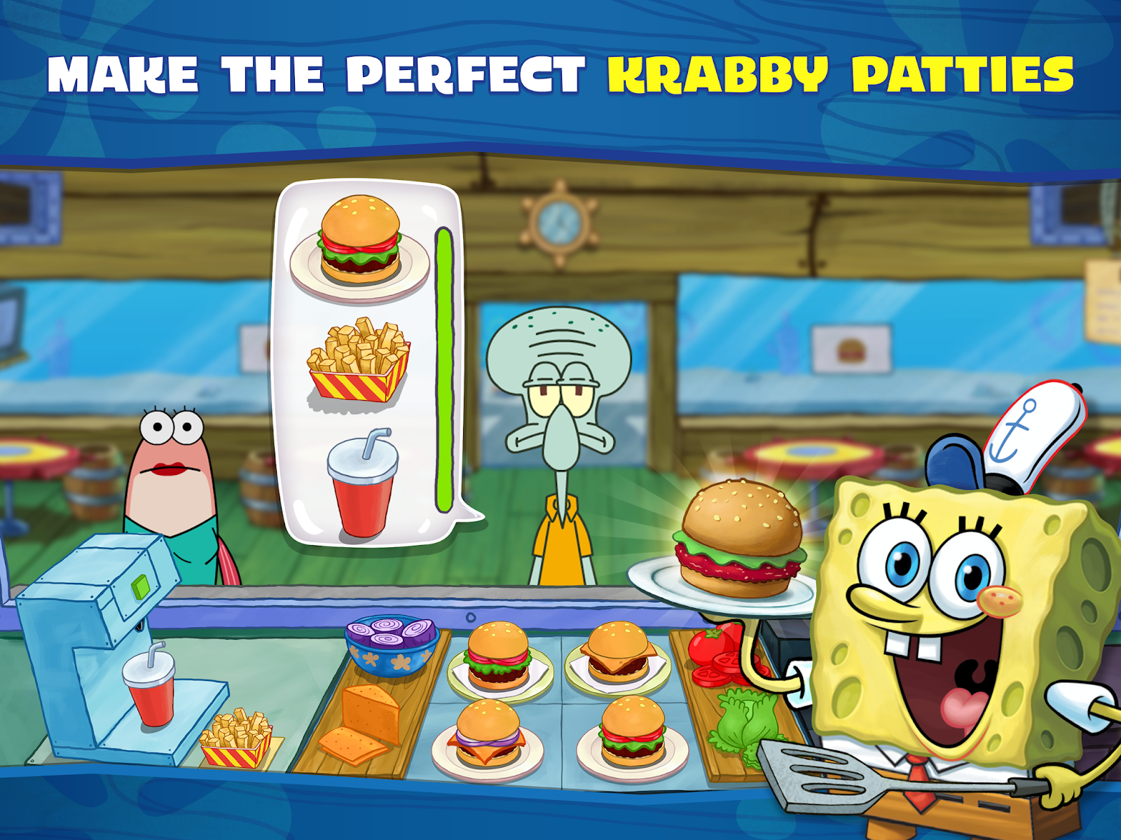 NickALive!: Compete to Become Krusty Krab Grill Master in 'SpongeBob ...
